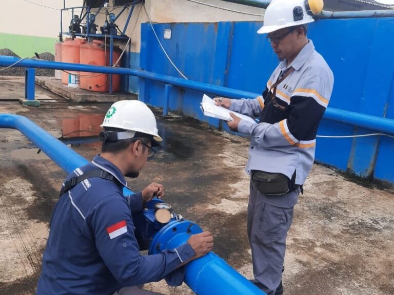 Kalibrasi Flow Meter oleh PT GIS di PT Sumber Mahardika Graha ...