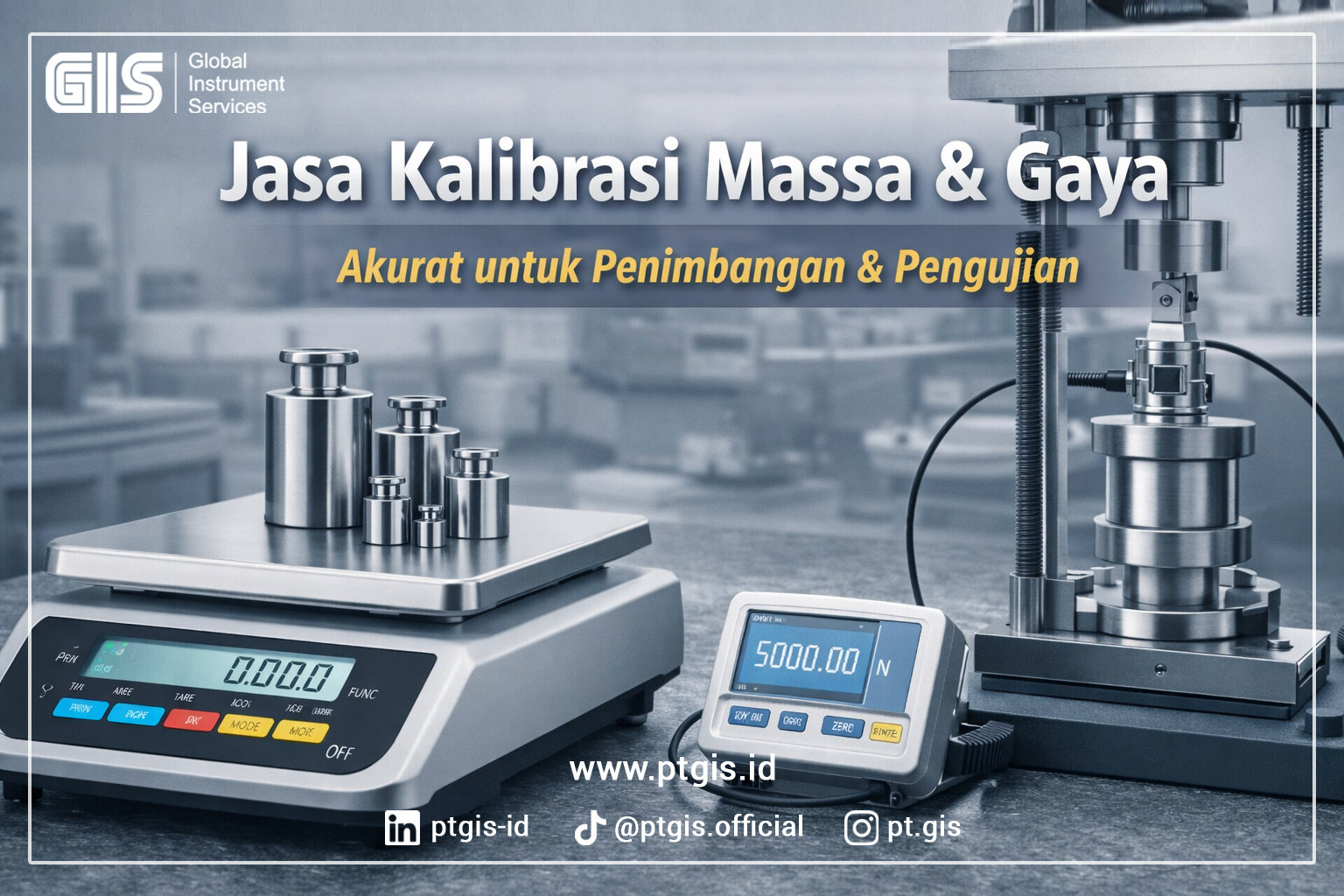 Jasa Kalibrasi Massa & Gaya Bersertifikat KAN | PT Global Instrument ...